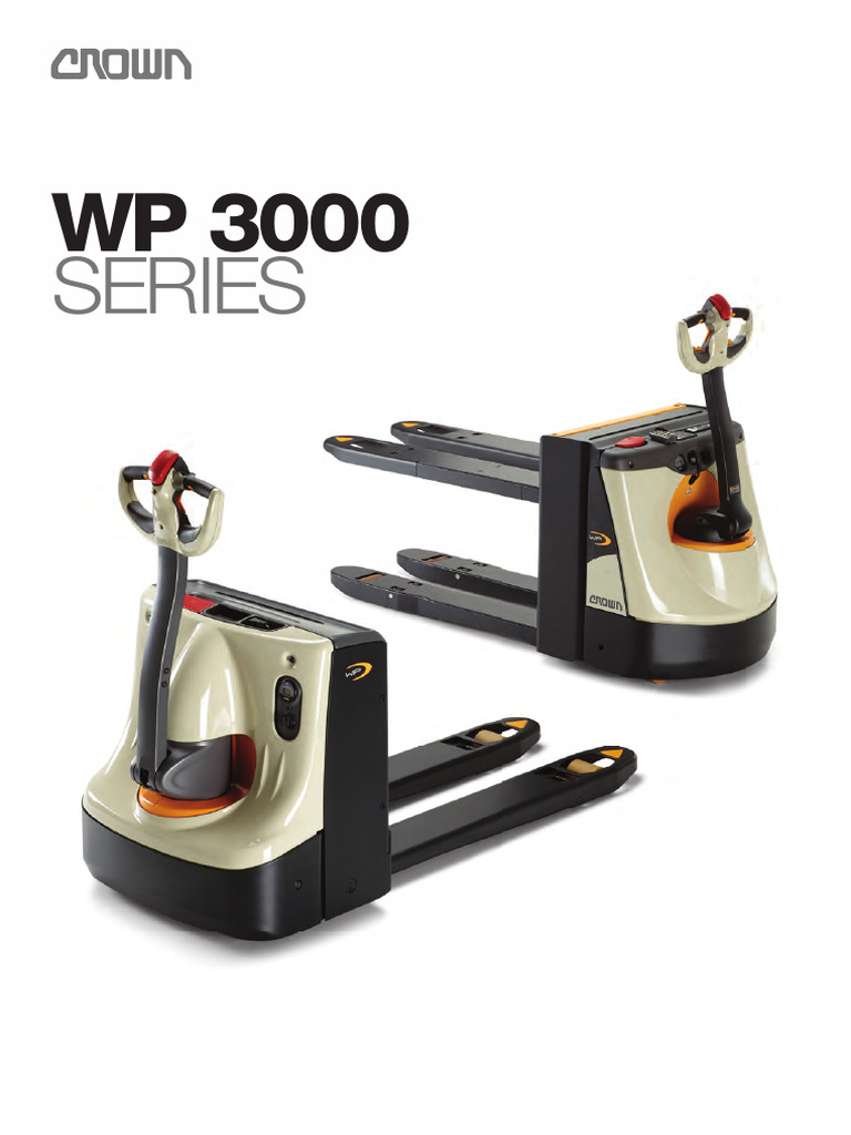 Pallet Truck wp3000 Brochure GB | PDF | Pallet | Truck