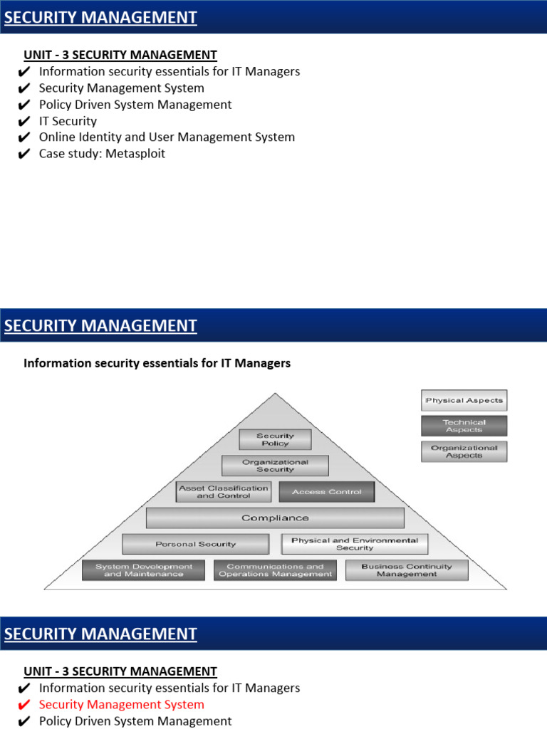 Security Practics Unit 3 | PDF | Security | Computer Security