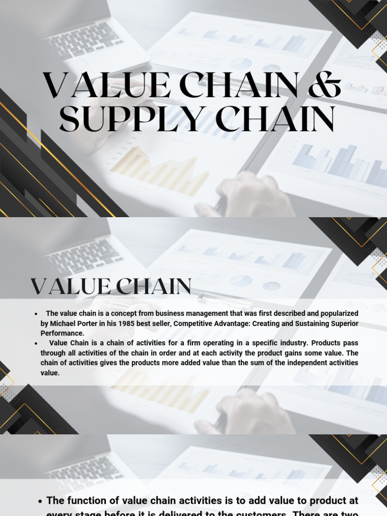 Value Chain and Supply Chain - 20241025 - 093359 - 0000 | PDF | Supply ...