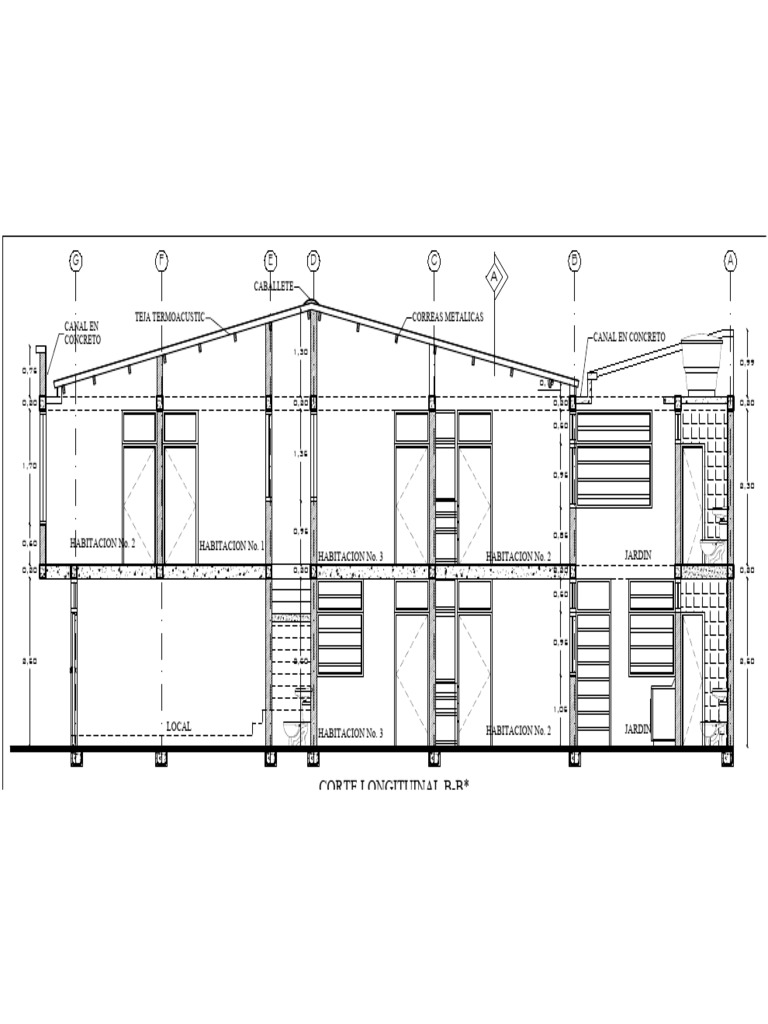 Corte Longitudinal | PDF