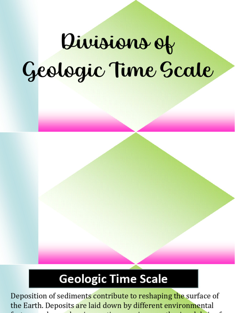 Fossil Evidence in Geologic Time Scale | PDF | Geologic Time Scale ...