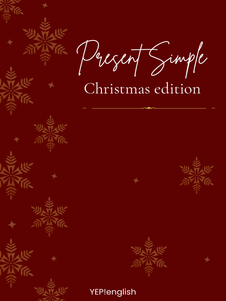 Christmas Present Simple Exercises | PDF
