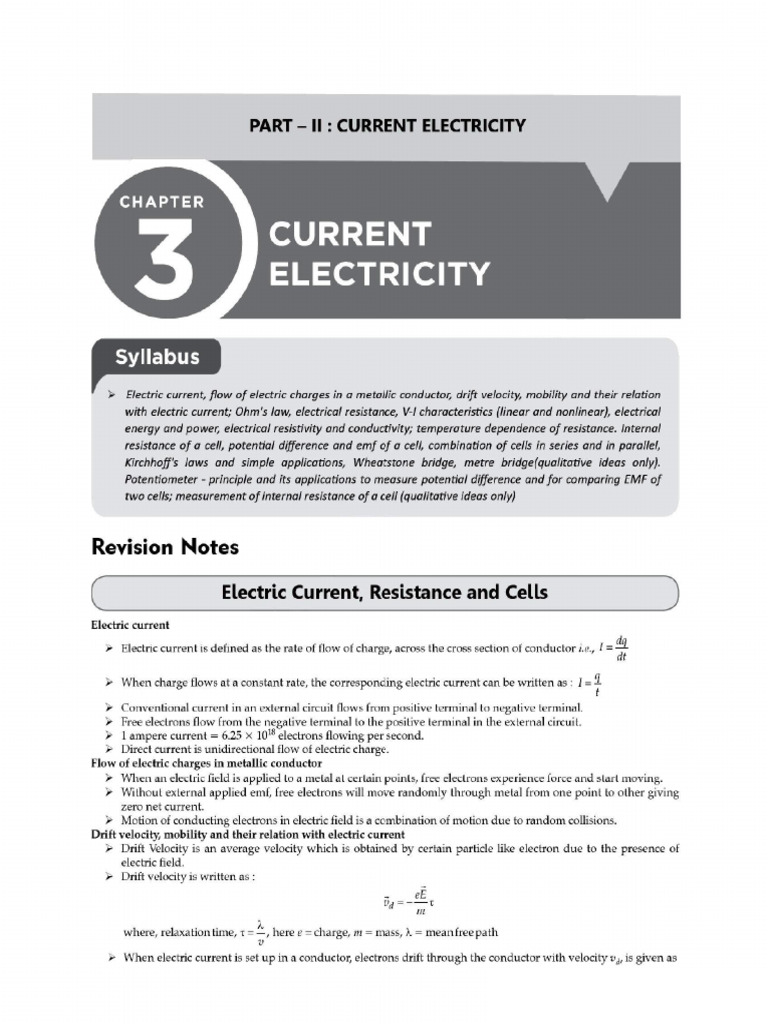ch 3 physics class xii | PDF