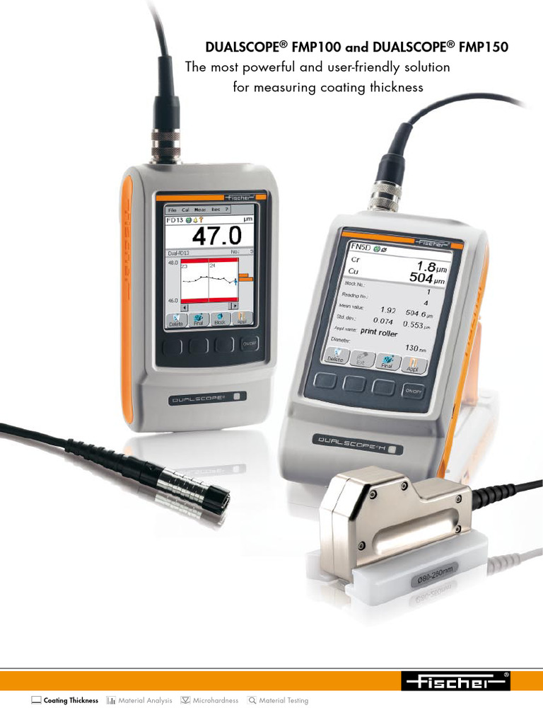 FISCHER FMP100_150_EN | PDF | Coating | Touchscreen