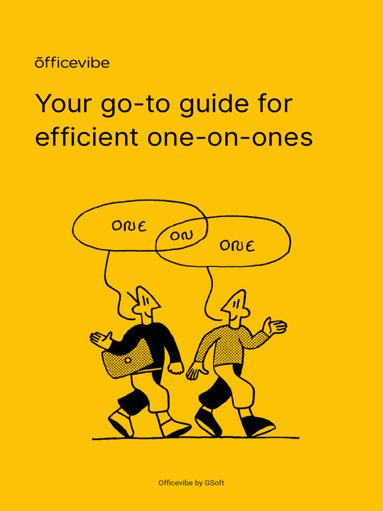 1-on-1 Guide - 2020 (1) | PDF | Human Communication | Communication