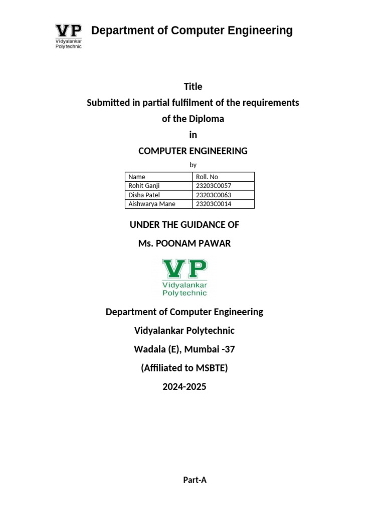 MICROPROJECT Report PART A AND B-1 Dbms | PDF | Databases | Relational Database