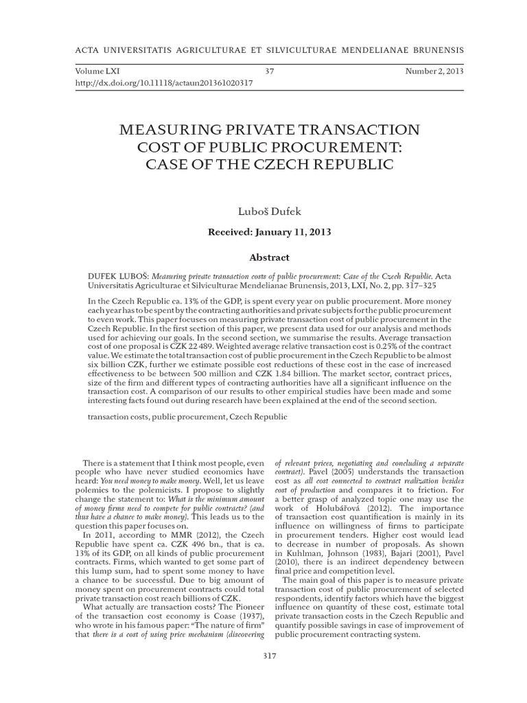 Acta_acu-201302-0007 | PDF | Procurement | Econometrics