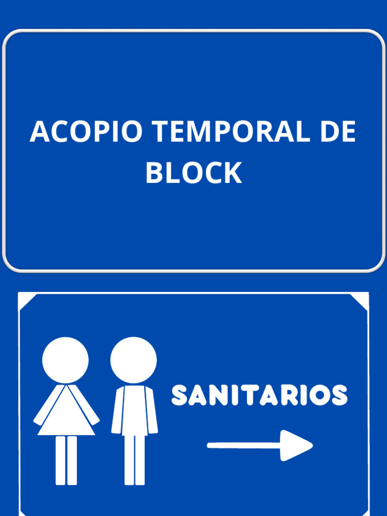 Acopio Temporal de Block | PDF