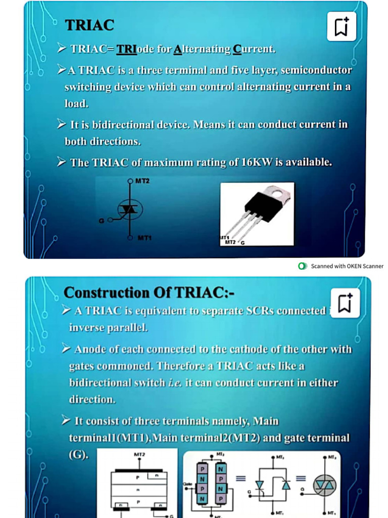 TRIAC | PDF