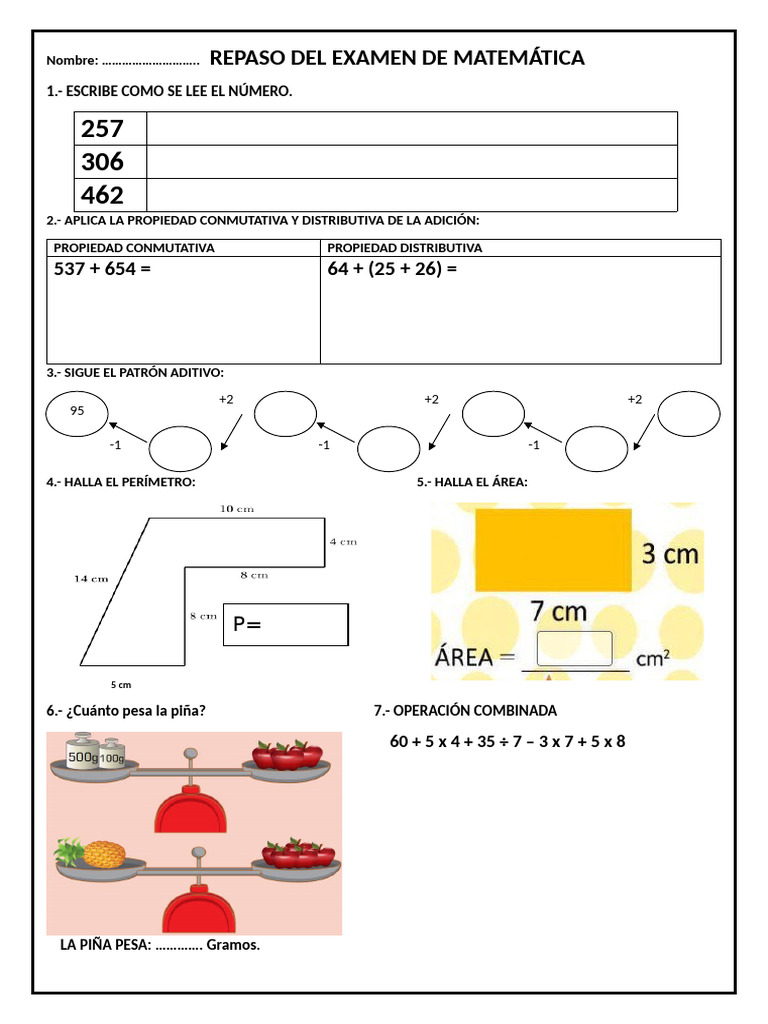 Repaso de Matemáticas Básicas | PDF