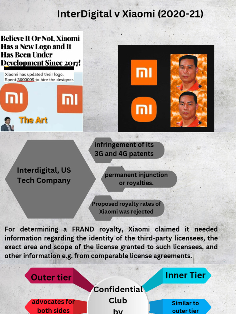 InterDigital V Xiaomi (2020-21) | PDF | Lawsuit | Injunction