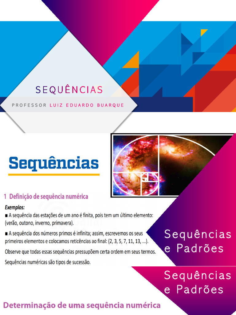 Sequencias Matematicas | PDF
