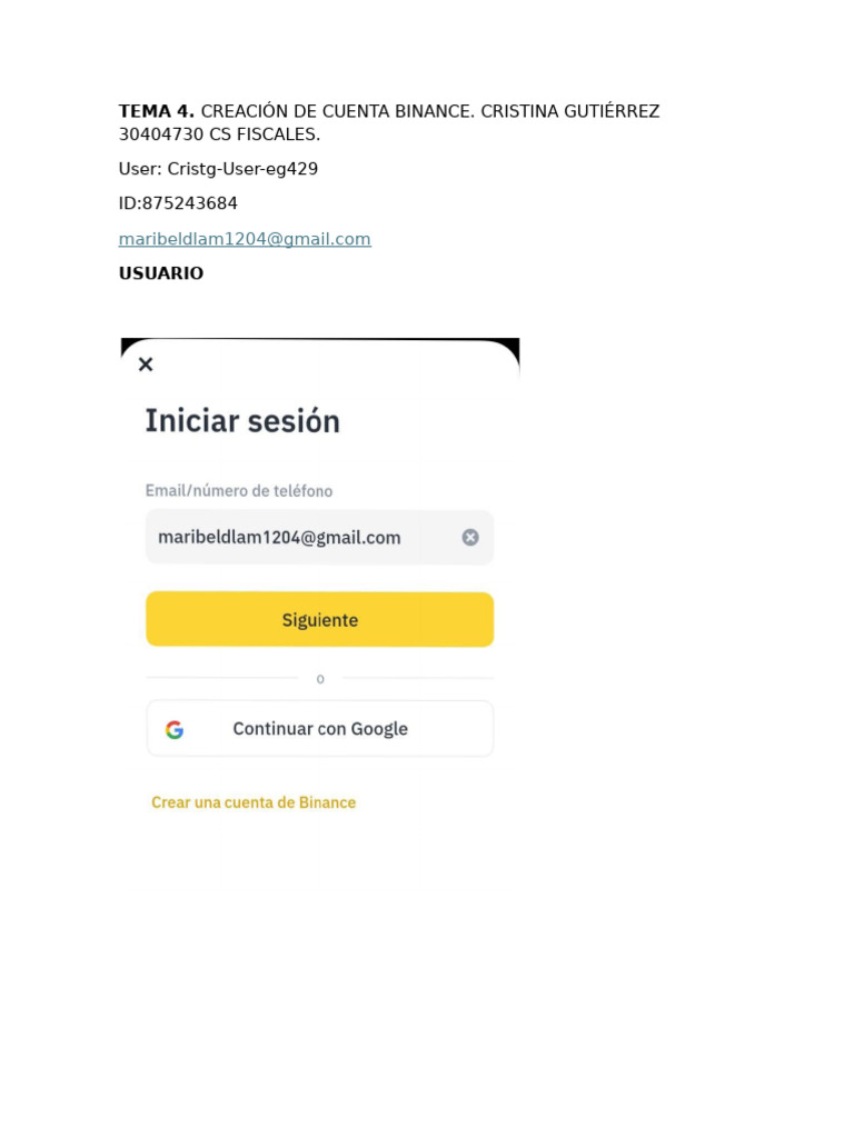 BINANCE | PDF