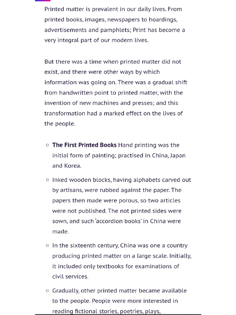Print and Culture in Modern World | PDF