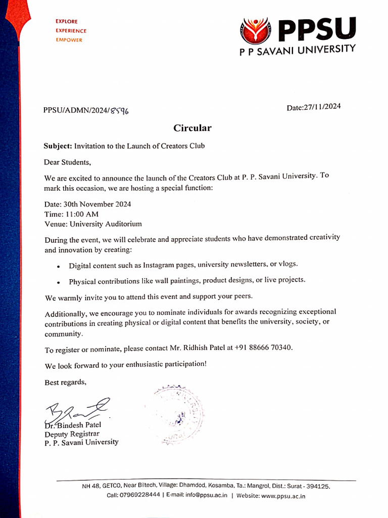 Circular File 5 37 | PDF