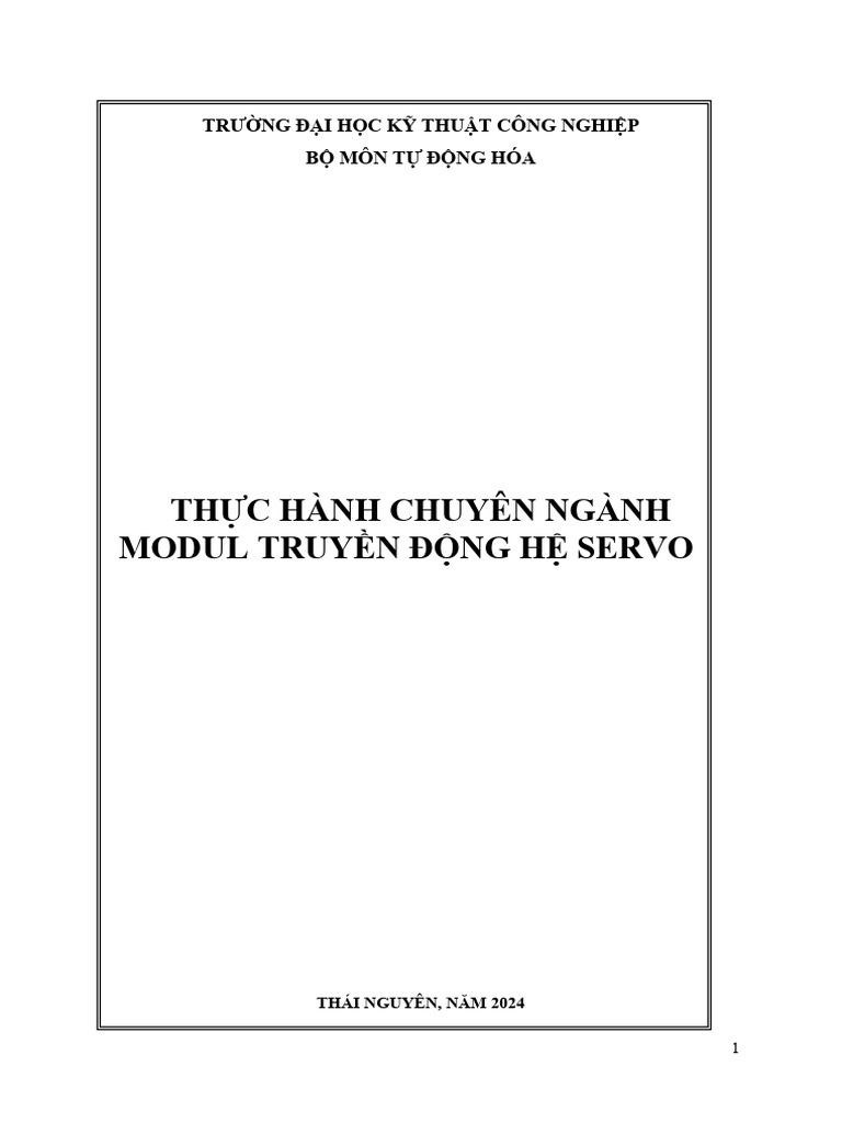 THCN Servo in | PDF