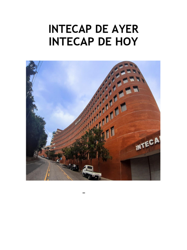 Libro Intecap de Ayer Intecap de Hoy Actualizado | PDF | Guatemala ...