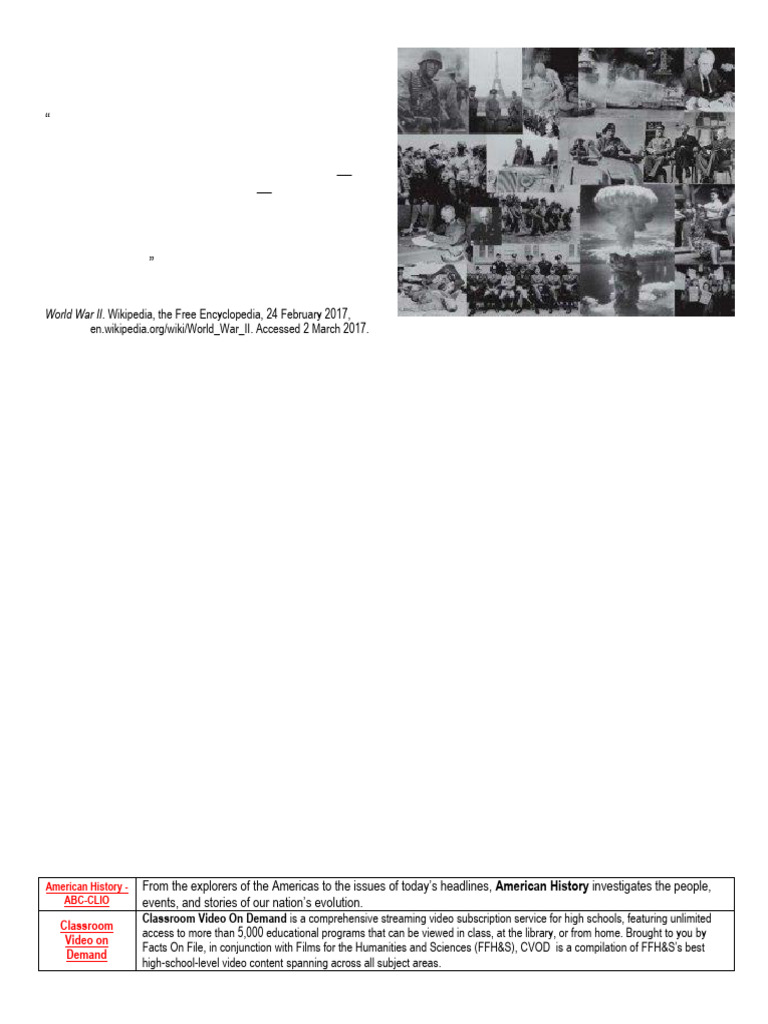 US History World War II1 | PDF | The Blitz | Internment Of Japanese ...