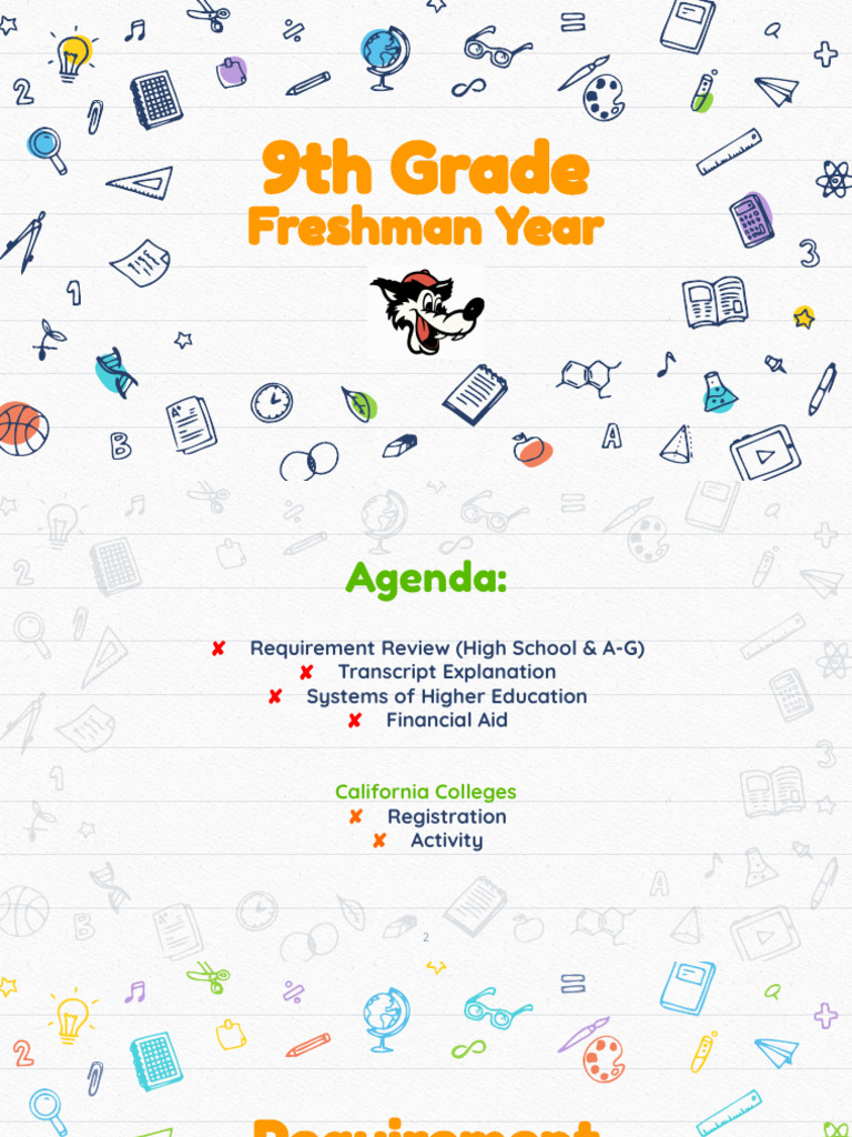 9th Grade High School Graduation Guide | PDF | Academic Degree ...