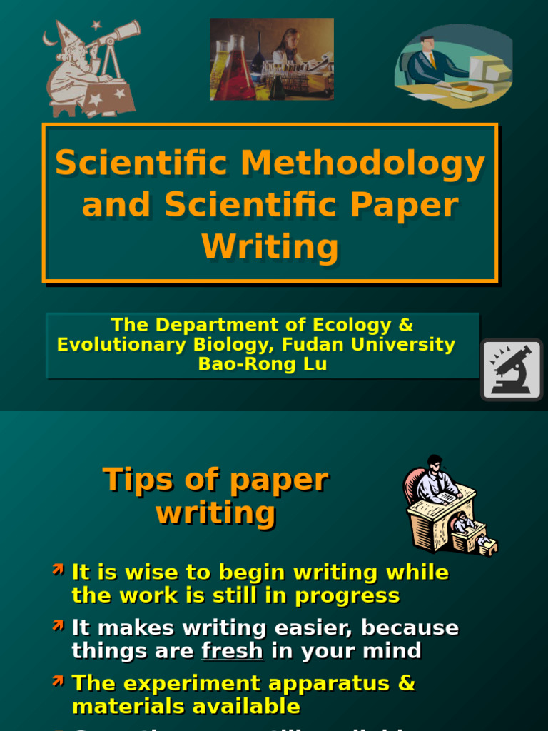 Scientific Paper Writing Guide | PDF | Methodology | Hypothesis