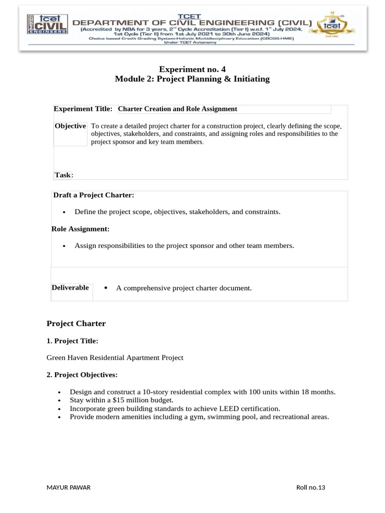 pmpc expt 4 | PDF | Building Code | Building