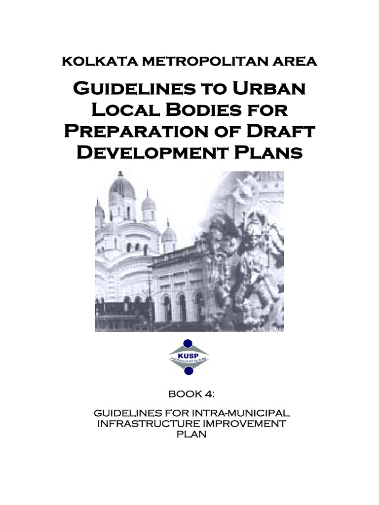 Book-4-Guidelines For Intra Municipal Infrastructure Plan | PDF ...