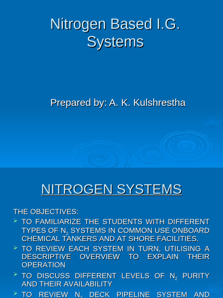 Nitrogen Based IG | PDF | Nitrogen | Membrane Technology