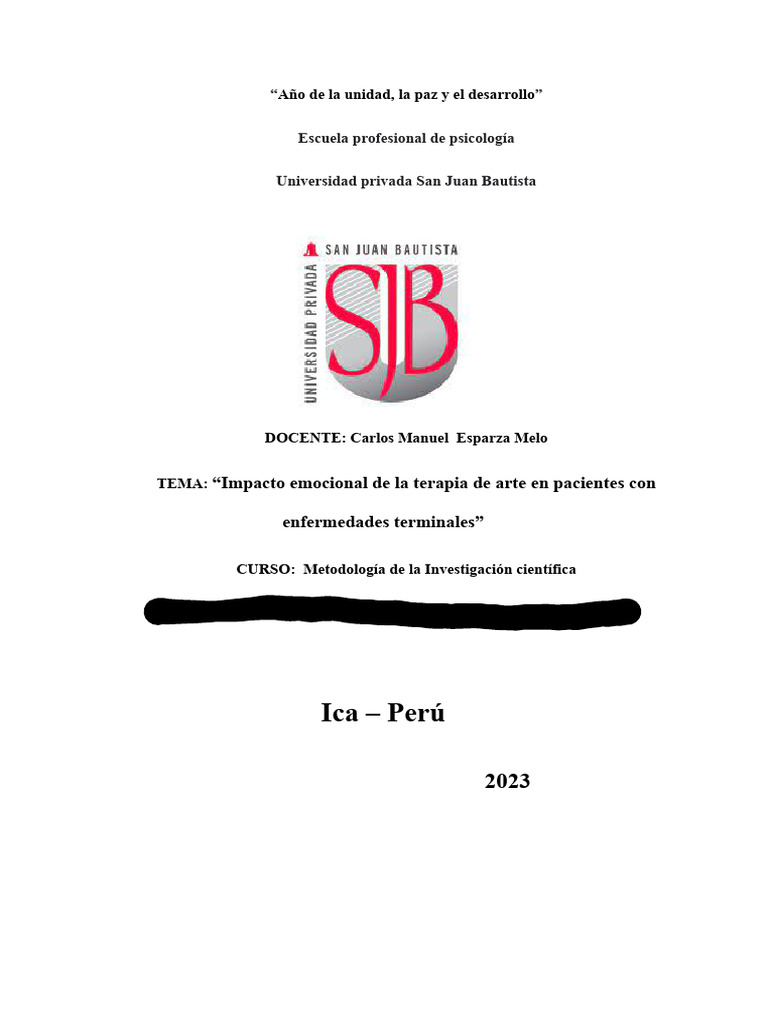 LRPD 1 - Metodologia | PDF | Las emociones | Enfermedad terminal