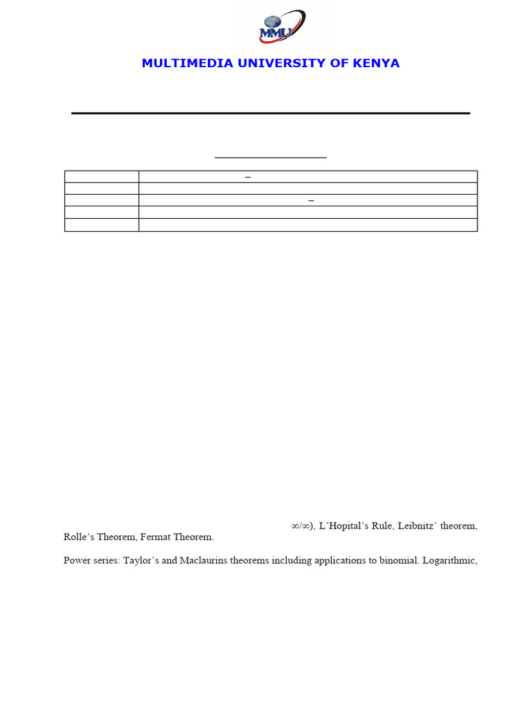 Calculus II Course Outline | PDF | Integral | Function (Mathematics)