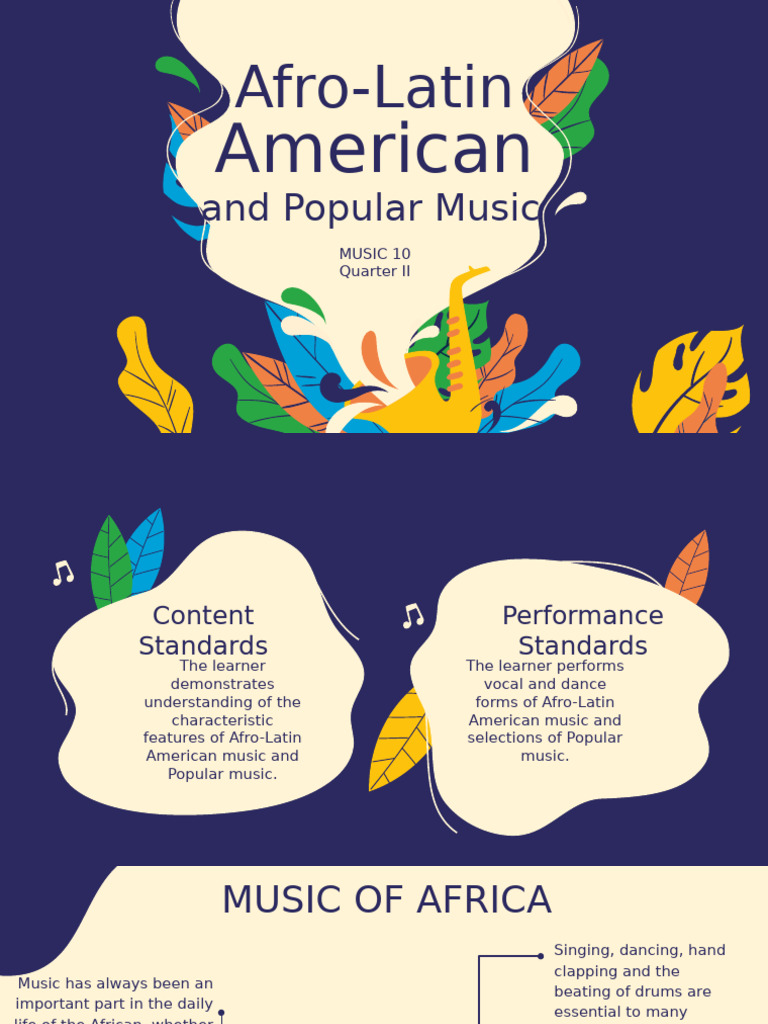 Music 2nd Quarter Lesson 1 2 3 | PDF | Jazz | Ragtime