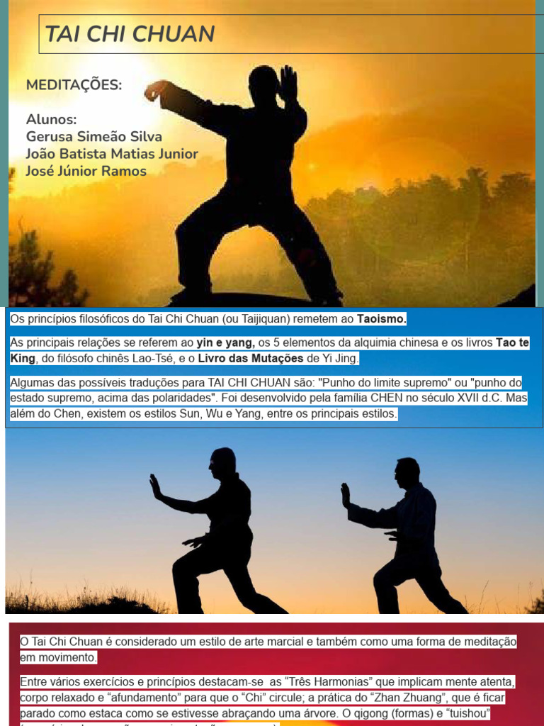 Fundamentos do Tai Chi Chuan | PDF | Tai Chi