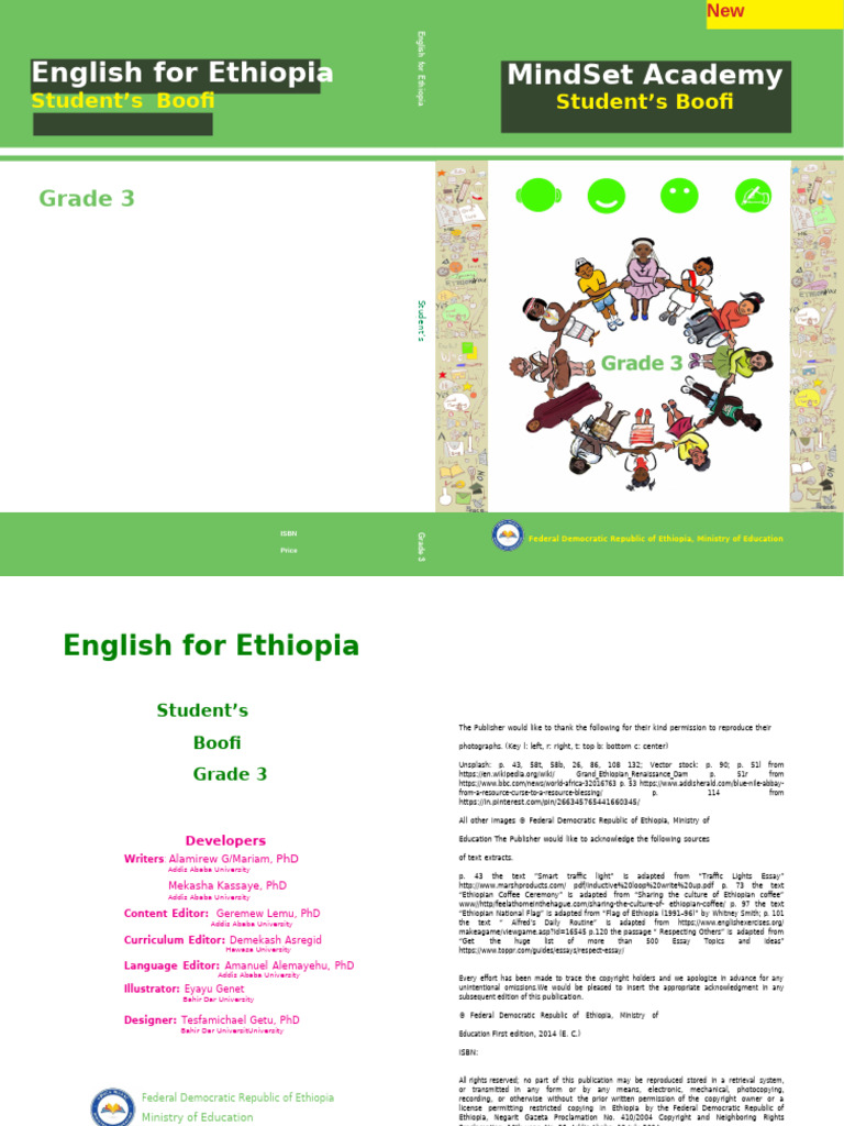 English Grade 3 Students Textbook Final April 18, 2022 | PDF | English ...