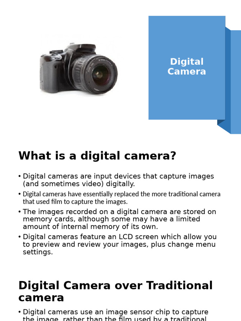 Digital Camera | PDF | Digital Camera | Camera