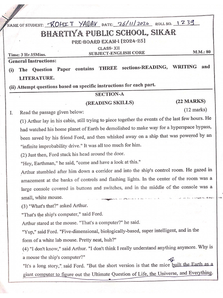 English Prebord 1 | PDF