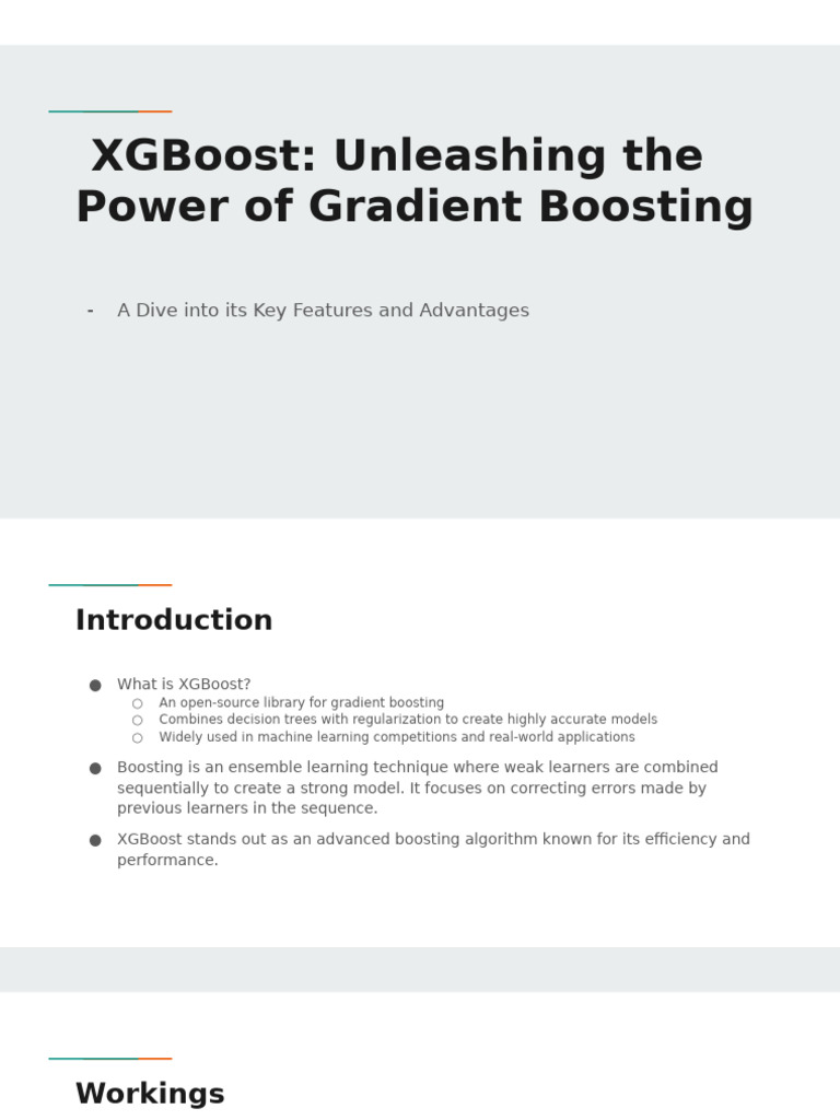XGBoost_ Unleashing the Power of Gradient Boosting | PDF | Statistical Classification | Logistic ...