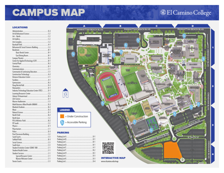 Campus Map for Students & Visitors | PDF