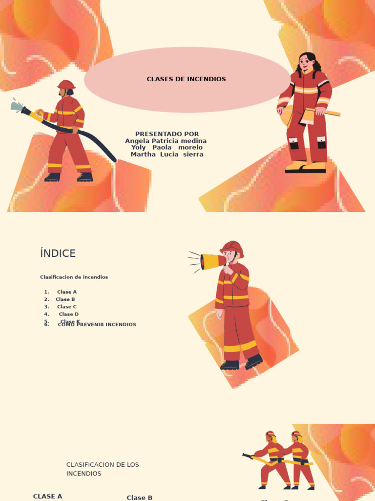 Clases de Incendios | PDF | Materiales | Sustancias químicas