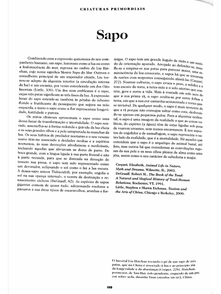 SIMBOLOGIA SAPO | PDF