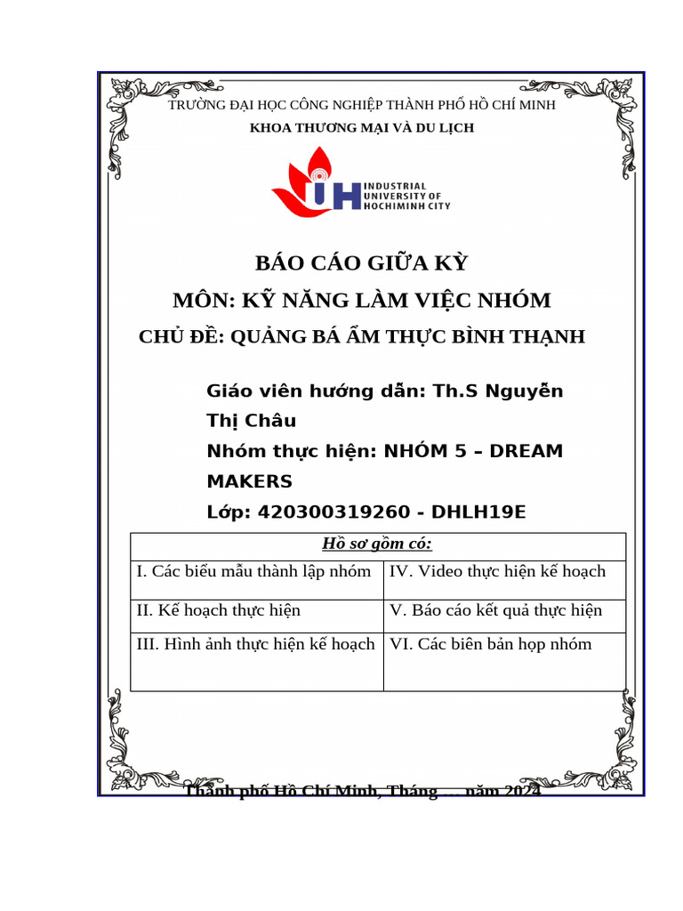 Gk - n5 - báo Cáo Knlvn - tham Khảo | PDF
