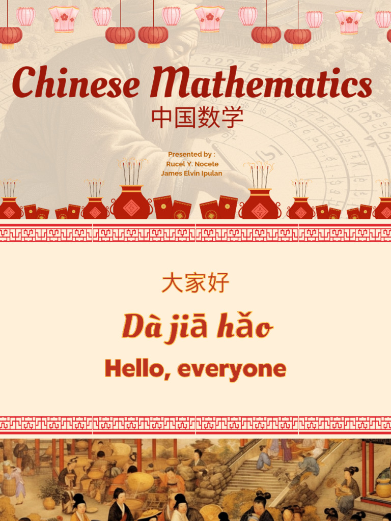 Chinese and Indian Mathematics PPT | PDF | Trigonometric Functions ...