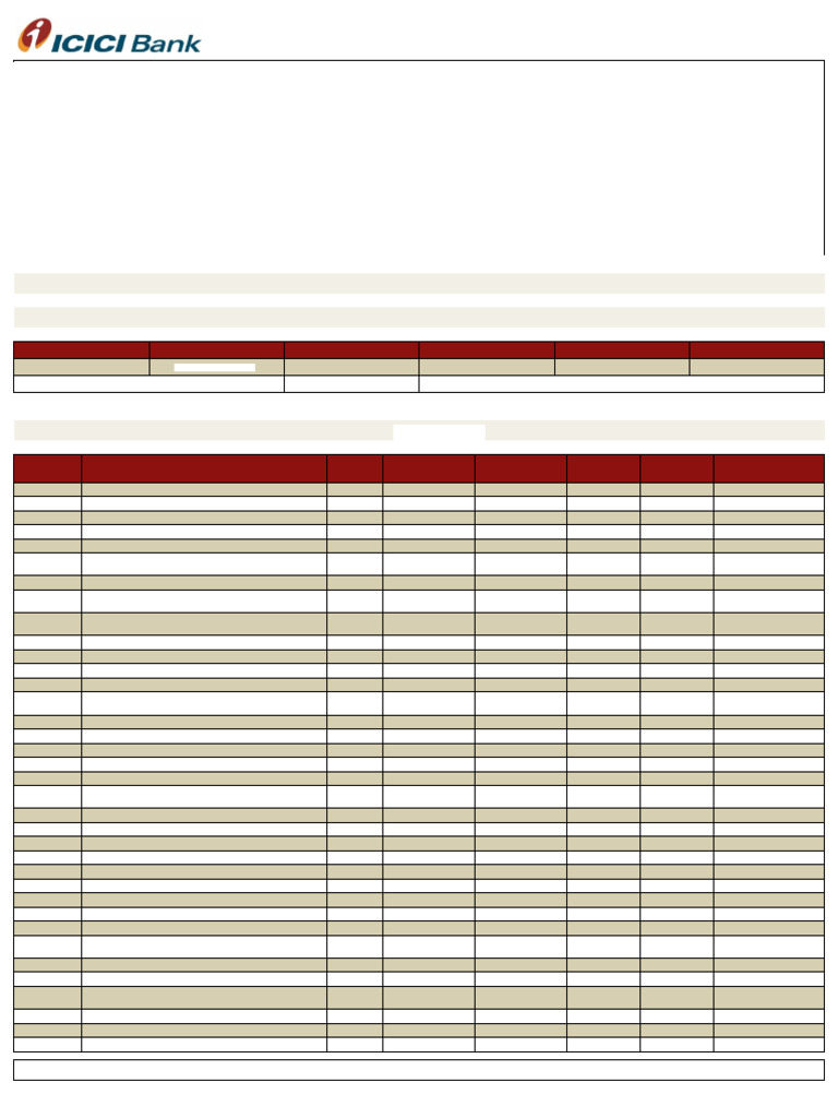 ICICI Bank Statement New | PDF | Banks | Financial Services