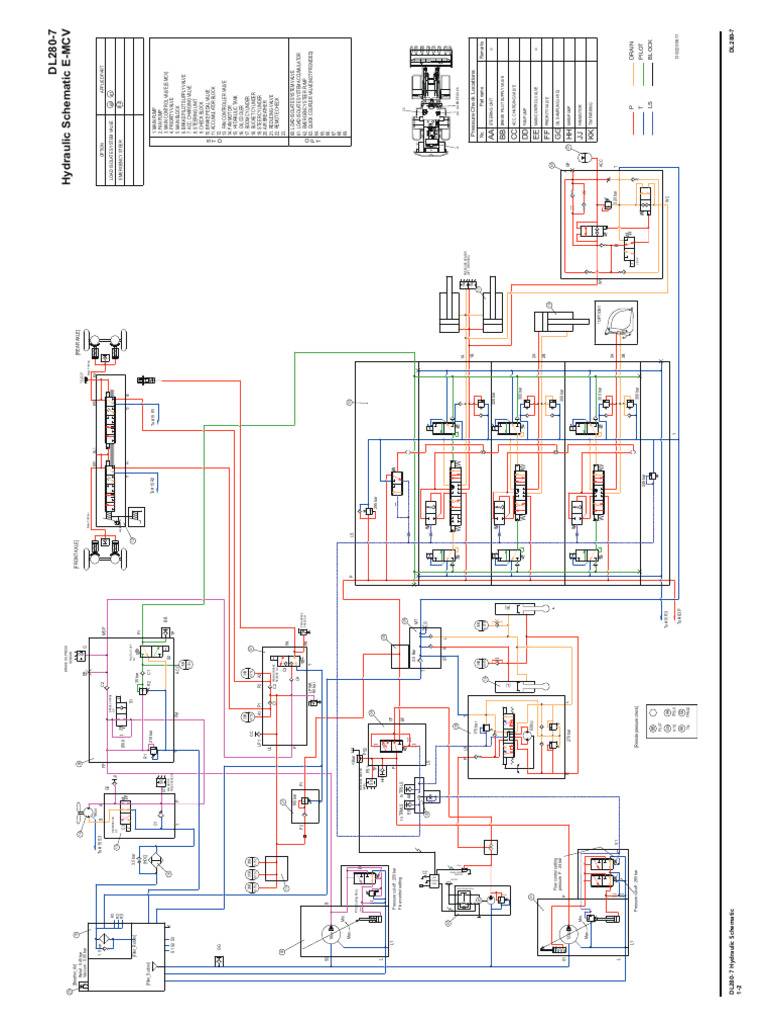 Esquema Electrico D-280-7 | PDF | Brake | Mechanical Engineering