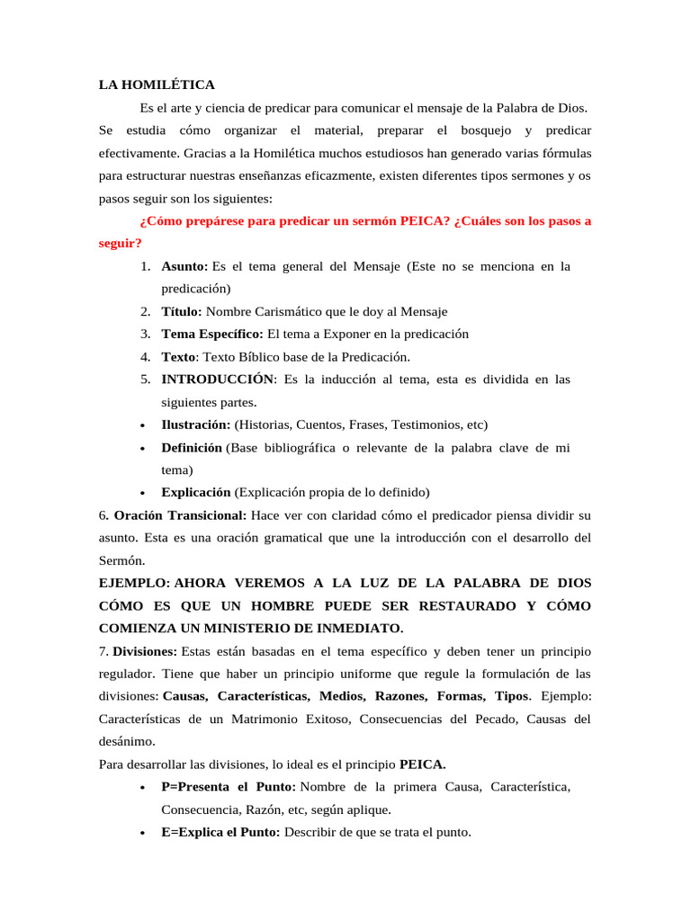 Cómo Preparse para Predicar Un Sermón Expositivo | PDF | Sermón