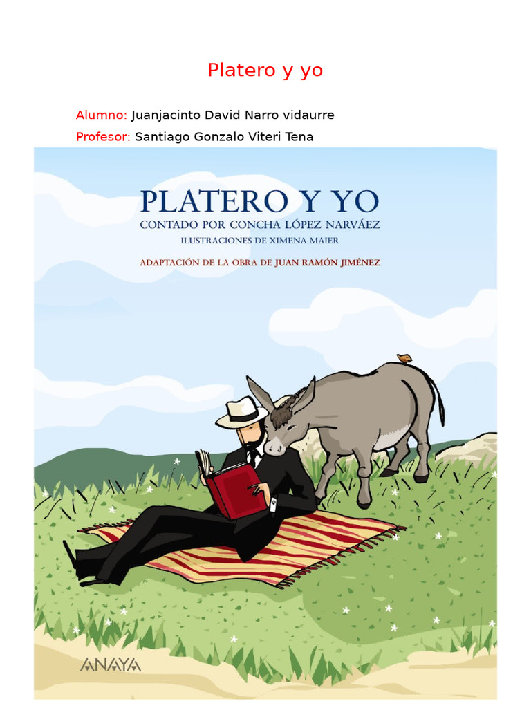 Platero y yo | PDF | Burro