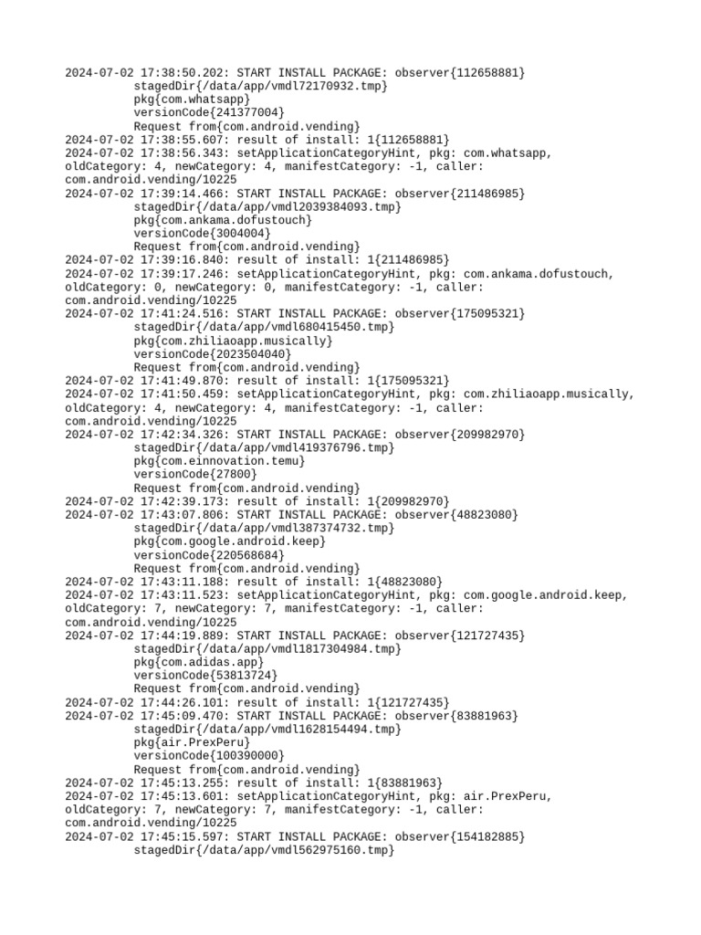 PM Debug Info | PDF | Android (Operating System) | Information Appliances
