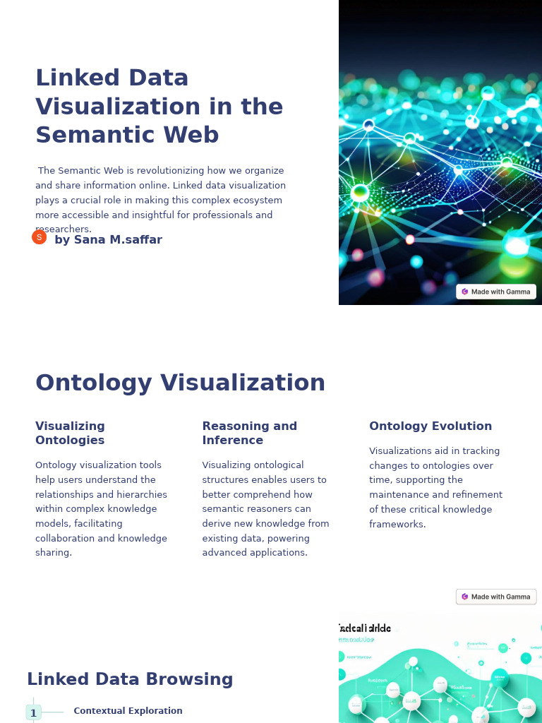 Linked Data Visualization in The Semantic Web | PDF | Data | Analytics