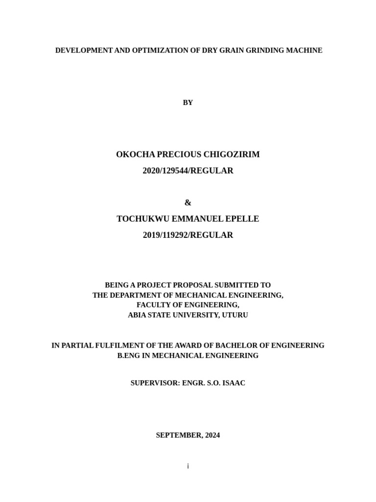 main p | PDF | Mathematical Optimization | Mill (Grinding)