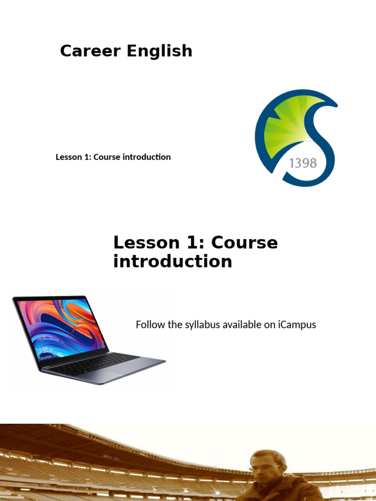 Career English - Course Introduction (Vacation Class) | PDF