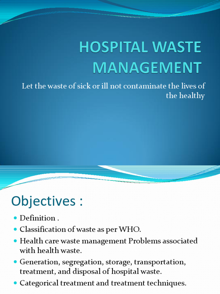 Hospital Waste Management (2)[1] | PDF | Waste | Incineration