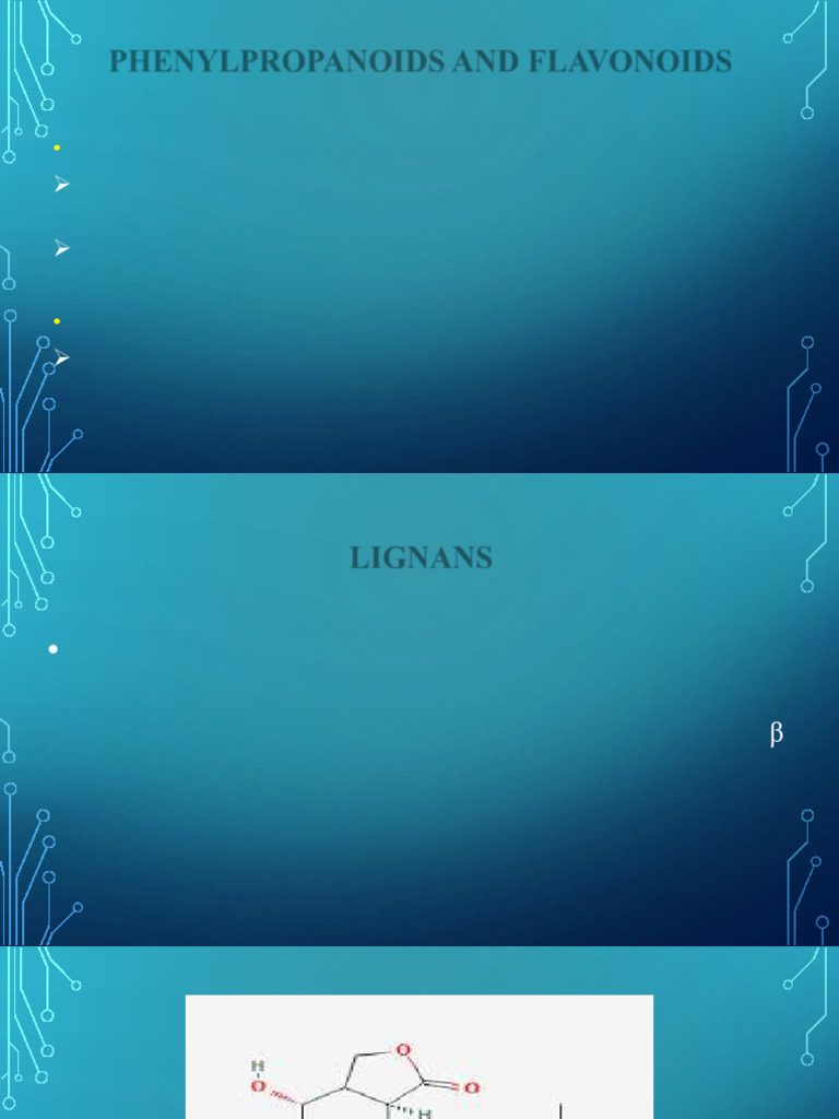 10791737-Phenylpropanoids and Flavonoids | PDF